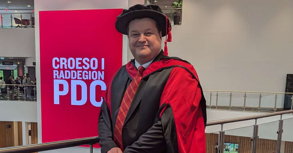 Gareth Williams honorary doctorate USW - Marshall Group