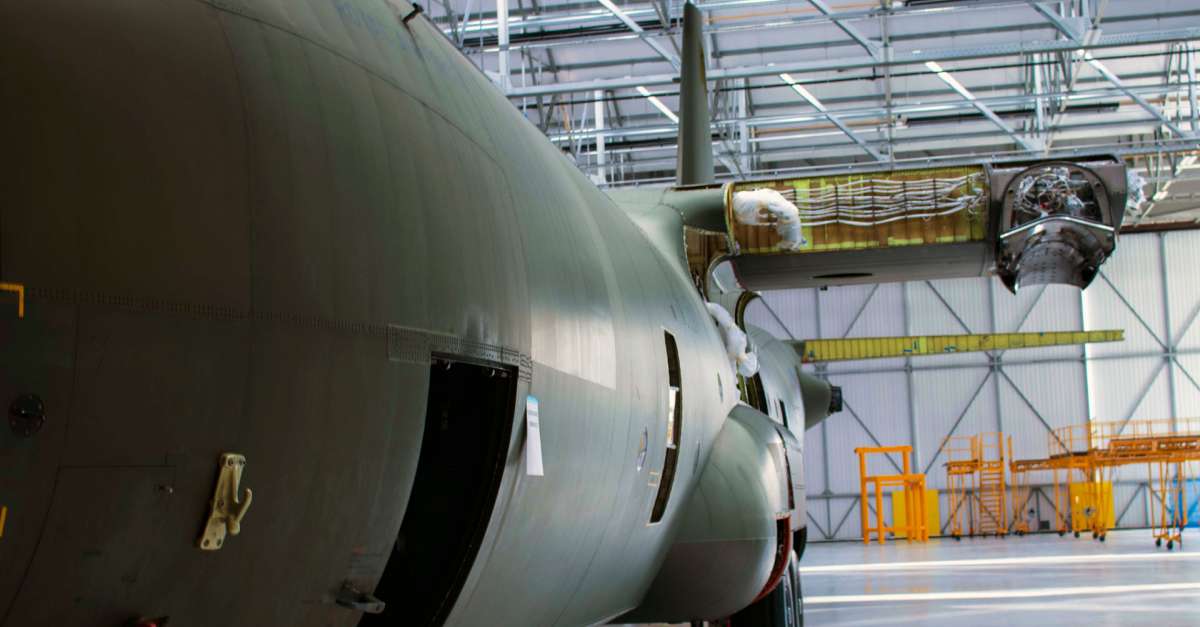 C-130 centre wing box replacement - Marshall Group